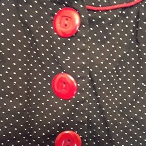 Ruby Rox | Dresses | Rockabilly Waitress Polka Dot Vlv Dress Ruby Rox ...